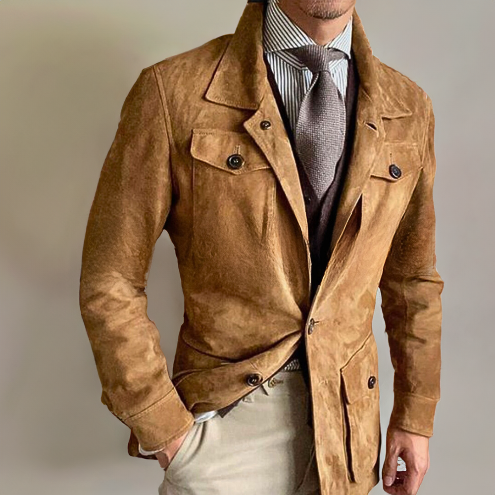 Moretti Premium Suede Jacket – Charlie Hudson